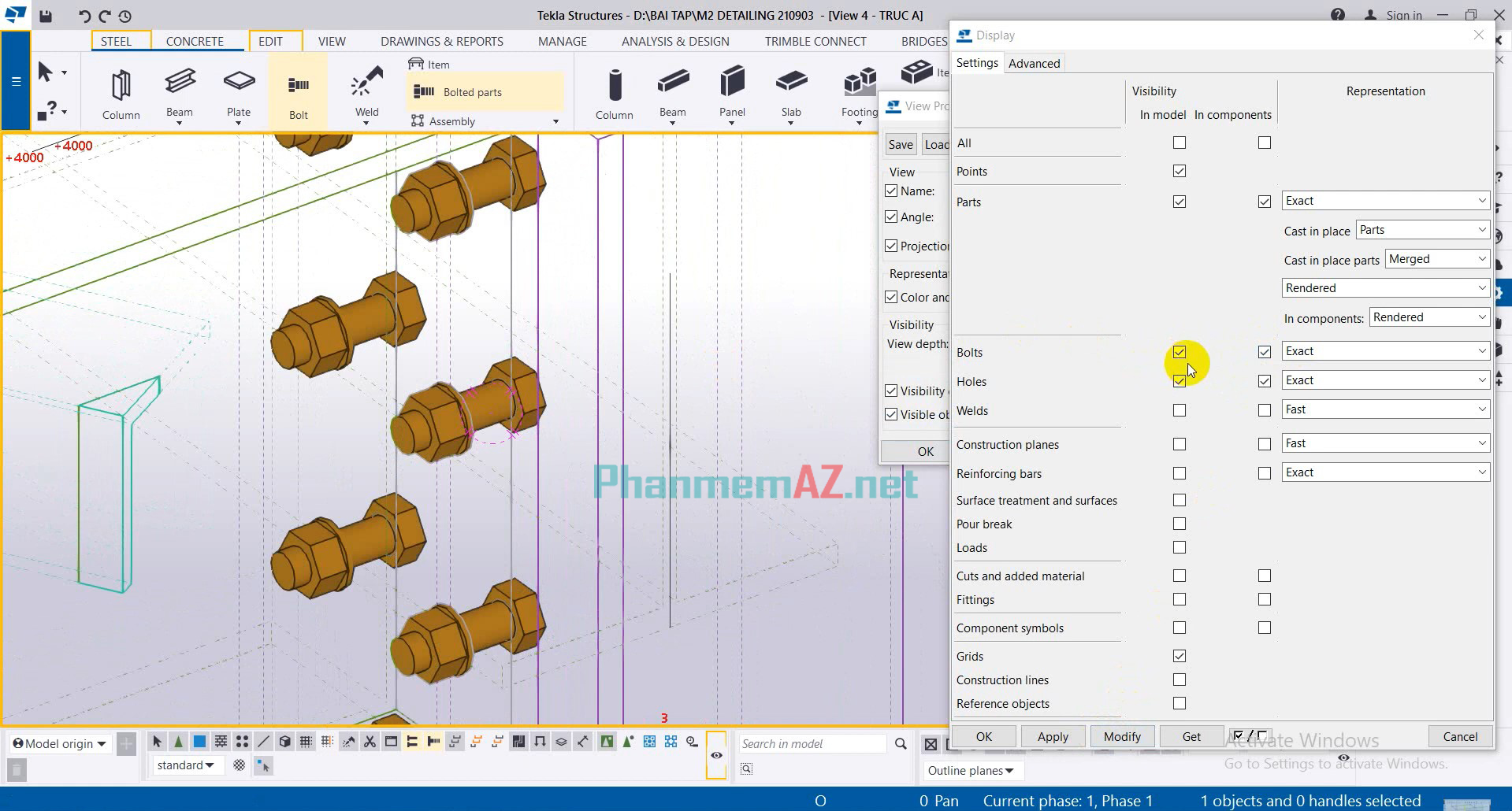 Tải Tekla Structures 2021 SP7 full kích hoạt miễn phí