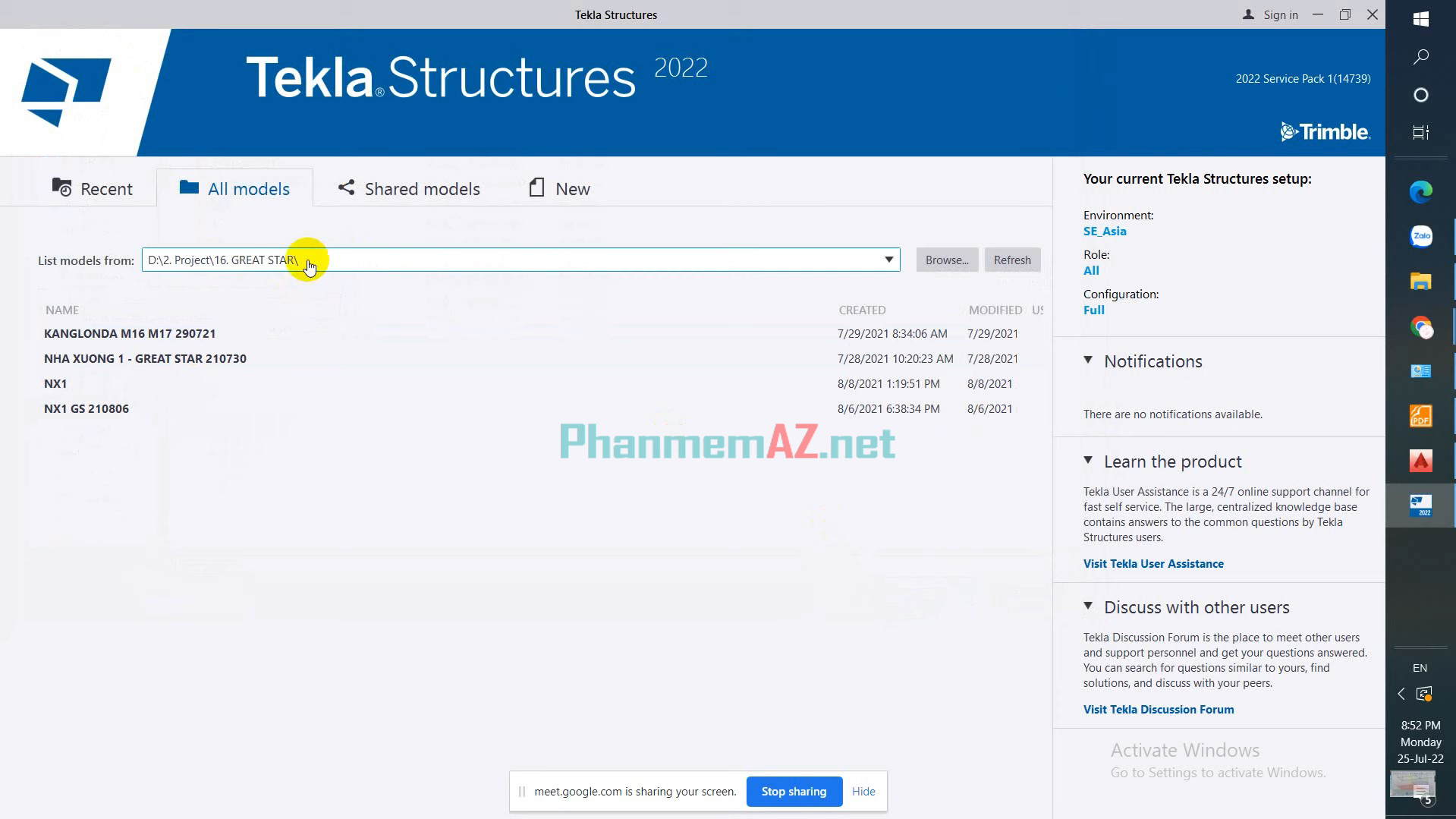 Download Tekla Structures 2022 SP5 bản full miễn phí